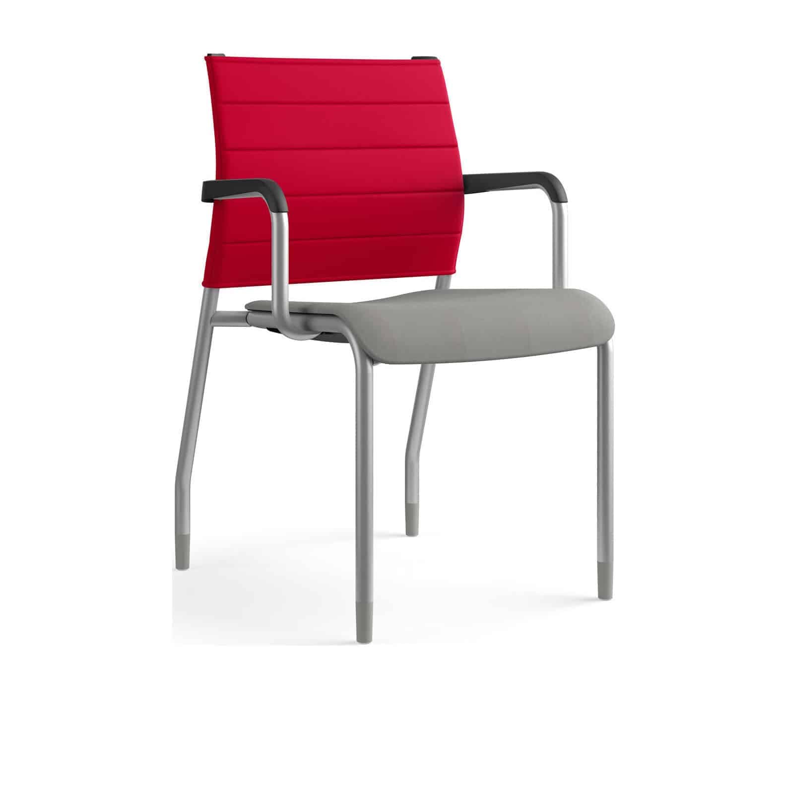 SitOnIt Wit Multi-Purpose Guest Chair with Red Thintex Back